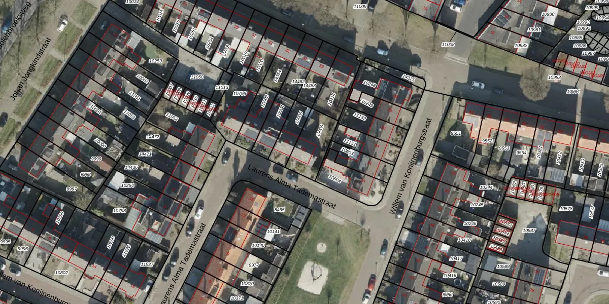 Laurens Alma Tademastraat 22, Almelo (7606 JX) - KadastraleKaart.com