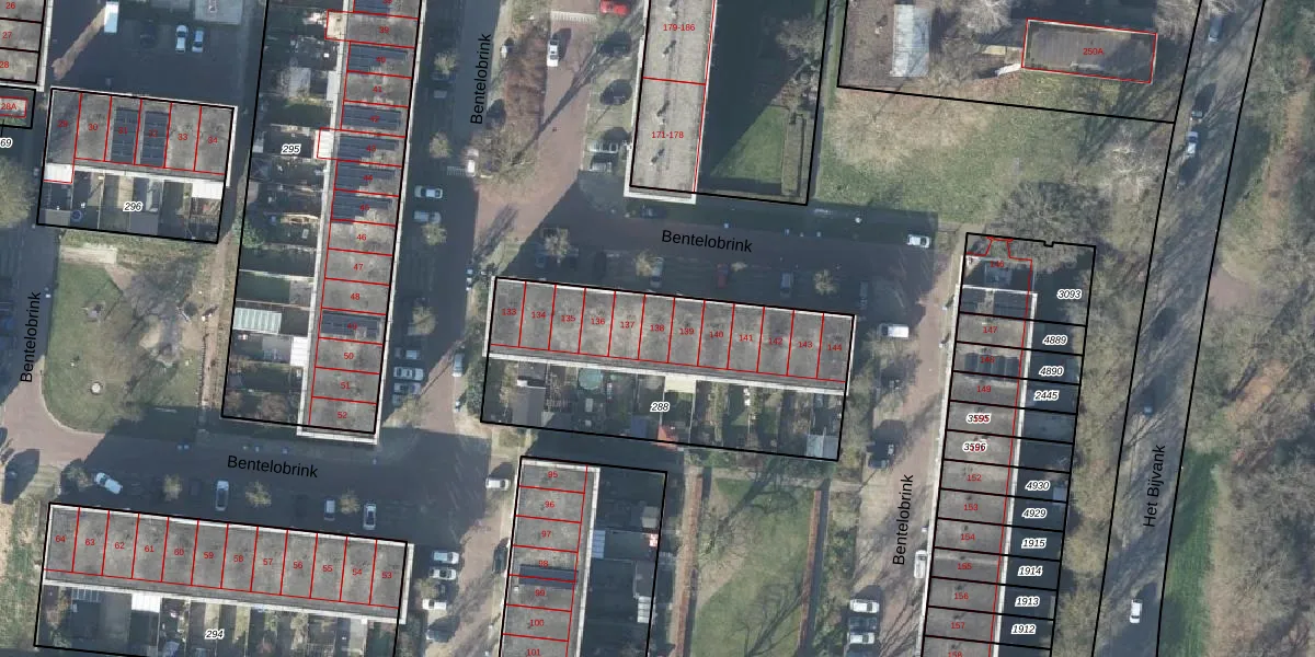 Bentelobrink 138, Enschede (7544 CR) - KadastraleKaart.com