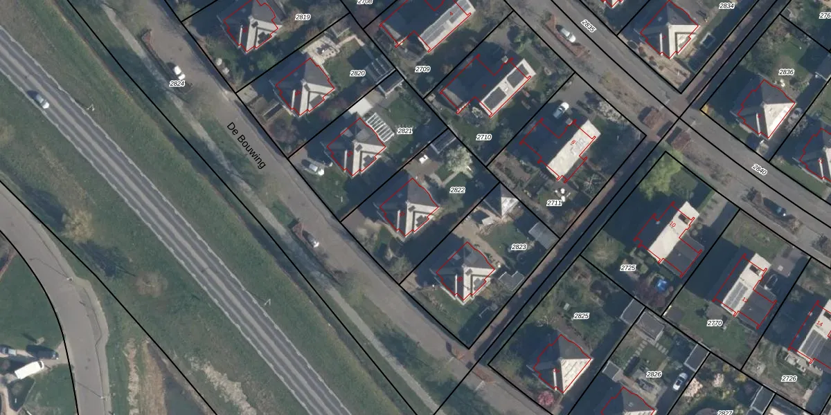 De Bouwing 41, Geldermalsen (4191 TV) - KadastraleKaart.com