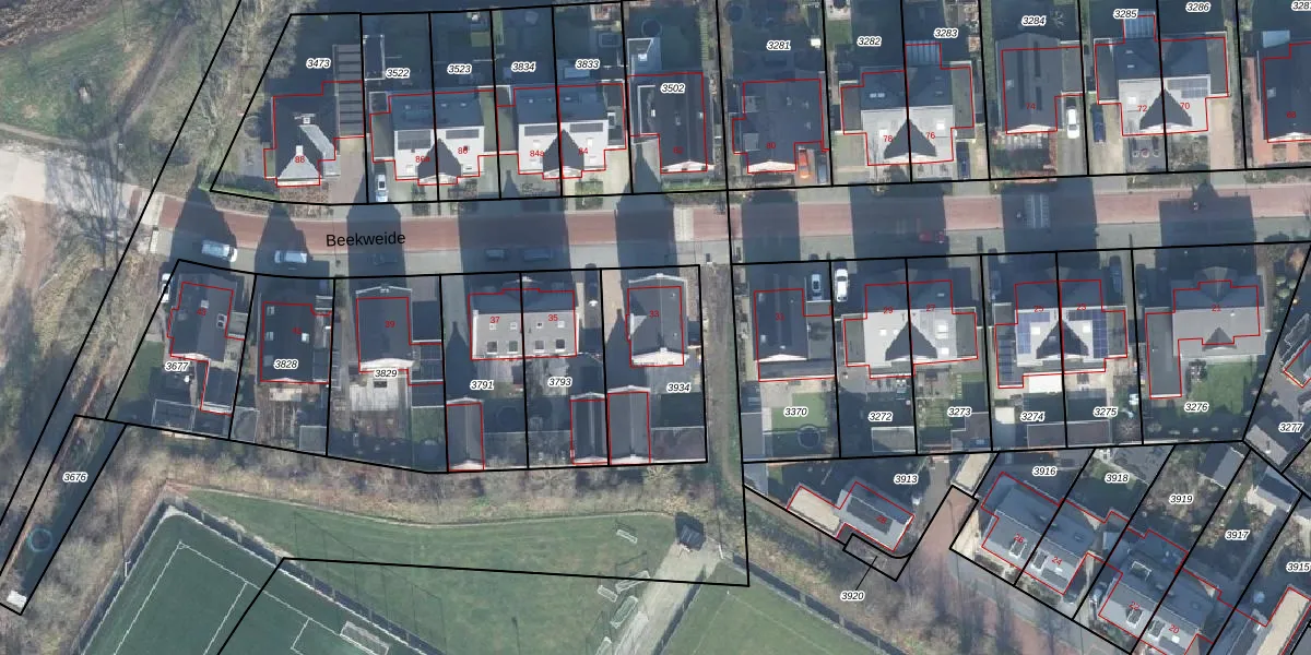 Beekweide 33, Renswoude (3927 SC) - KadastraleKaart.com