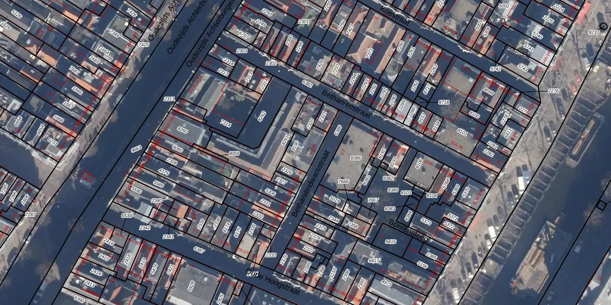 Bethaniëndwarsstraat 6-C, Amsterdam (1012 CB) - KadastraleKaart.com