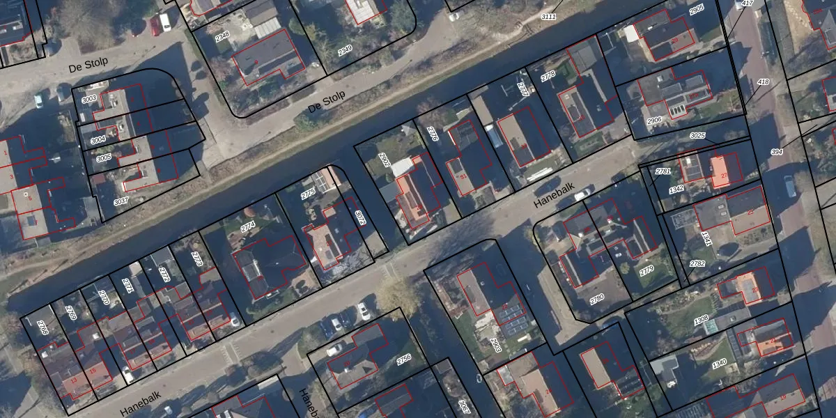 Hanebalk 29, Hoogwoud (1718 EH) - KadastraleKaart.com