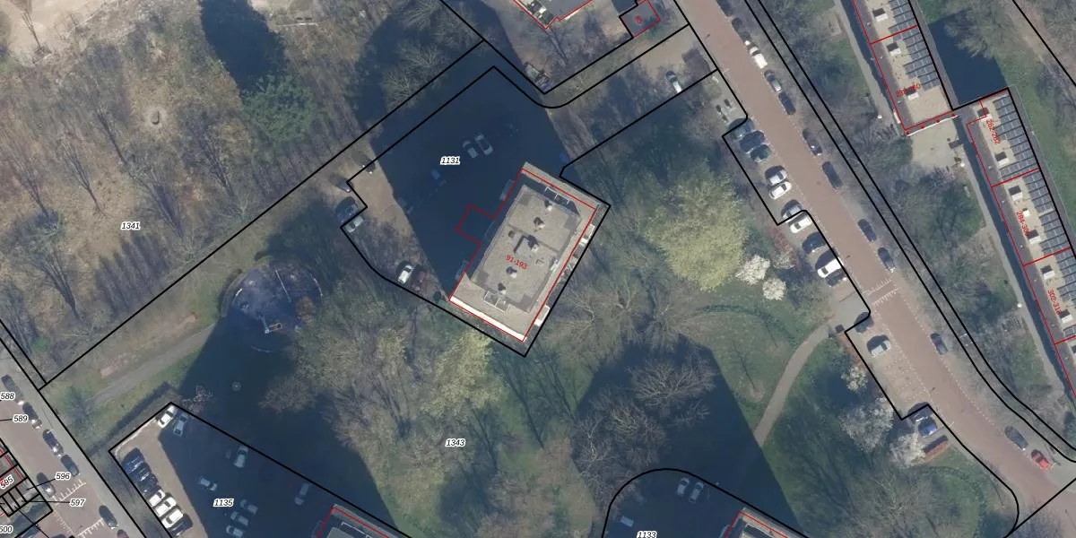 Tarwekamp 135, 's-Gravenhage (2592 XJ) - KadastraleKaart.com