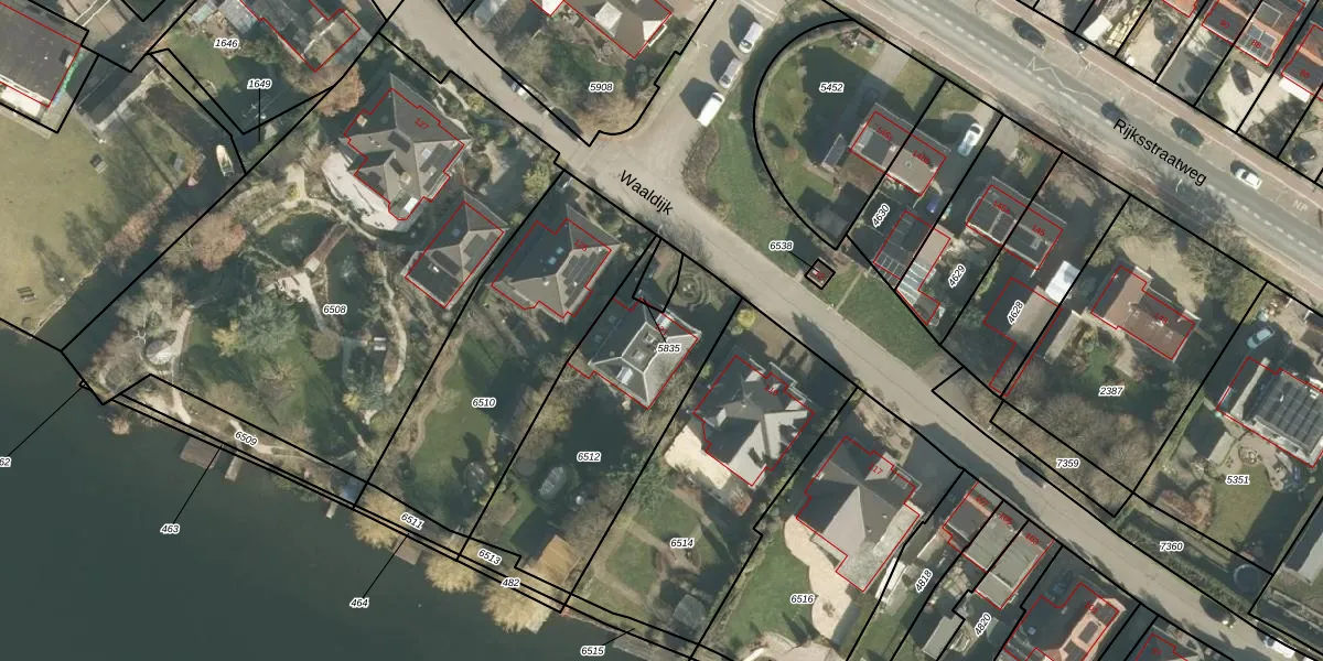 Waaldijk 121, Ridderkerk (2988 AW) - KadastraleKaart.com