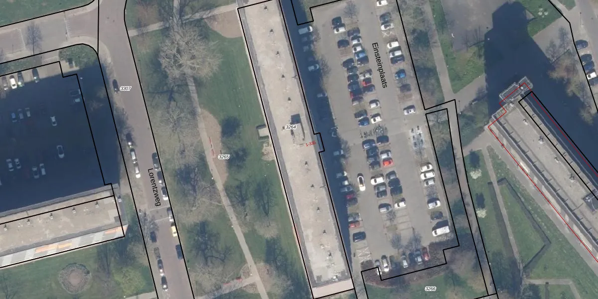 Einsteinplaats 219, Rotterdam (3069 JE) - KadastraleKaart.com