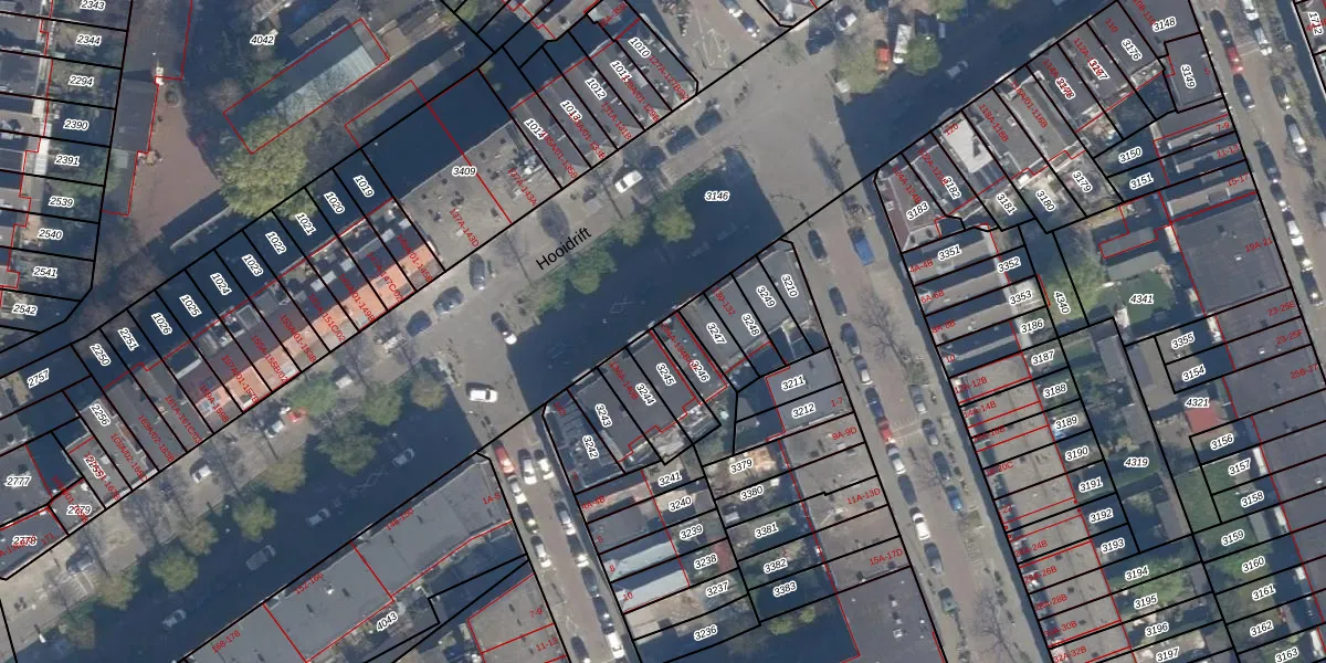 Hooidrift 134-B-02, Rotterdam (3023 KW) - KadastraleKaart.com