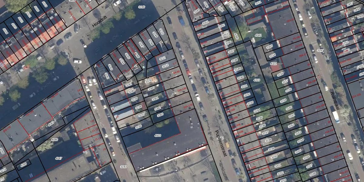 Pupillenstraat 13-B, Rotterdam (3023 VK) - KadastraleKaart.com