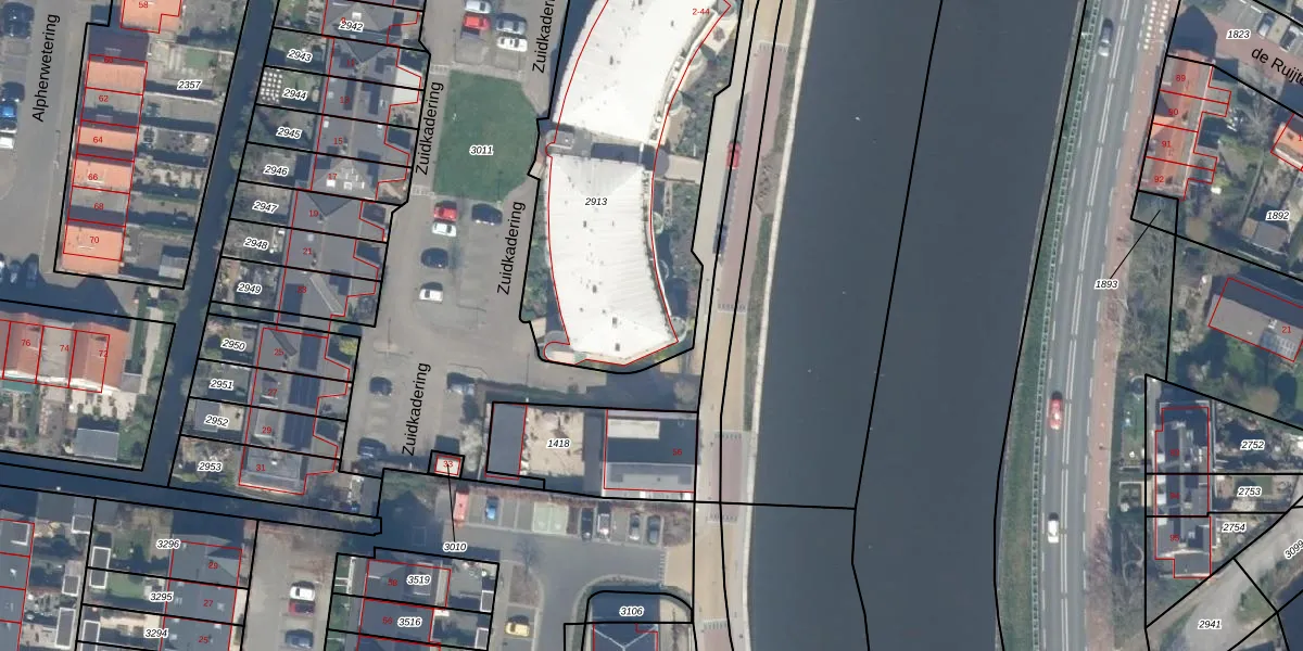 Zuidkadering 12, Waddinxveen (2741 JM) - KadastraleKaart.com