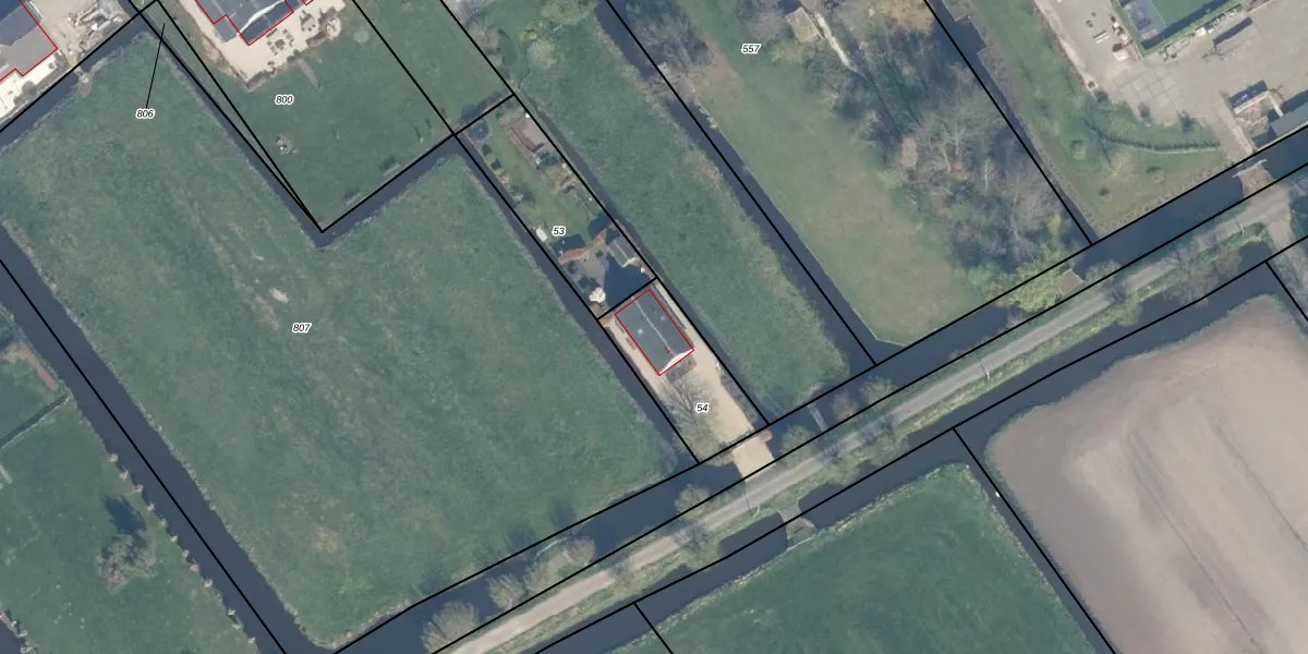 Boven Tiendweg 1, Streefkerk (2959 EC) - KadastraleKaart.com