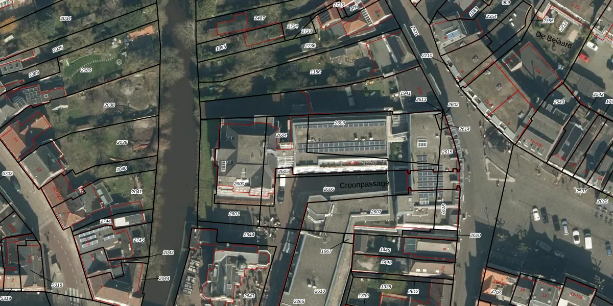 Croonpassage 36, Boxtel (5281 AX) - KadastraleKaart.com