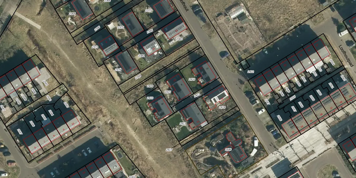 Loofhout 13, Eindhoven (5621 DD) - KadastraleKaart.com