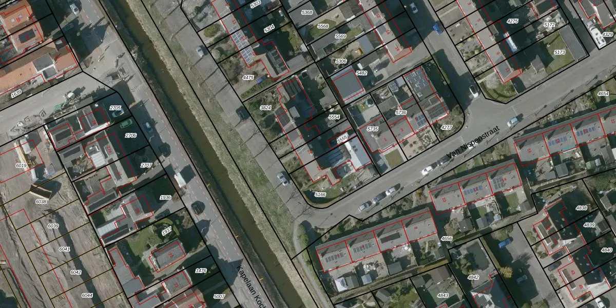 John F.Kennedystraat 21, Steenbergen (4651 XJ) - KadastraleKaart.com