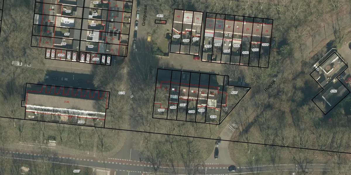 Griegstraat 15, Tilburg (5011 HG) - KadastraleKaart.com