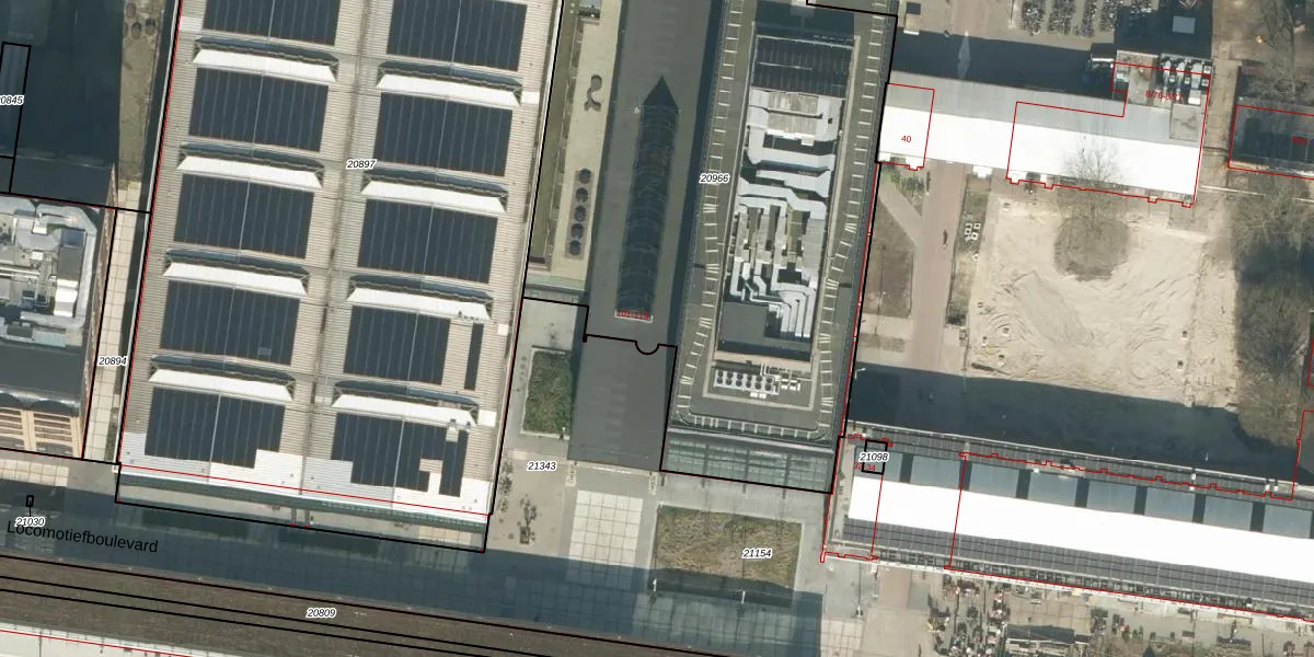 Locomotiefboulevard 101, Tilburg (5041 SE) - KadastraleKaart.com