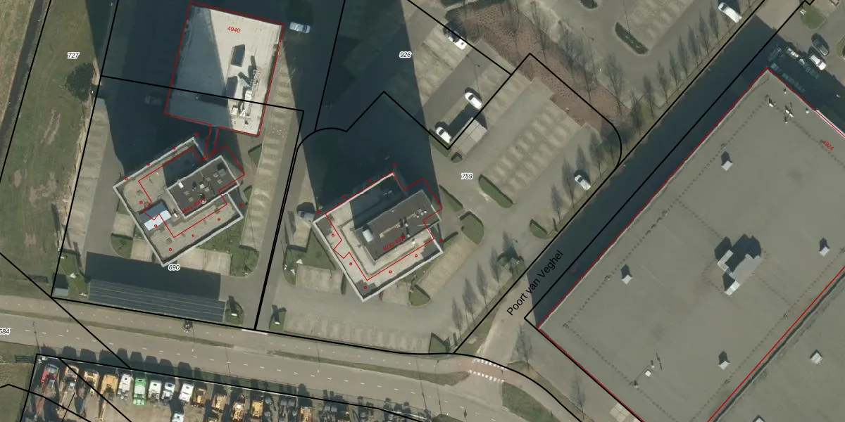 Poort van Veghel 4932, Veghel (5466 SB) - KadastraleKaart.com