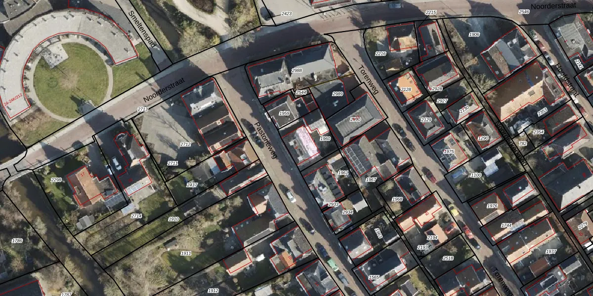 Pastorieweg 3, Warffum (9989 BL) - KadastraleKaart.com