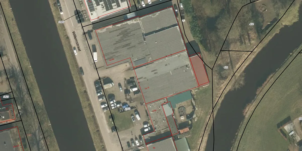 Willemstraat 7-d, Beek en Donk (5741 PA) - KadastraleKaart.com