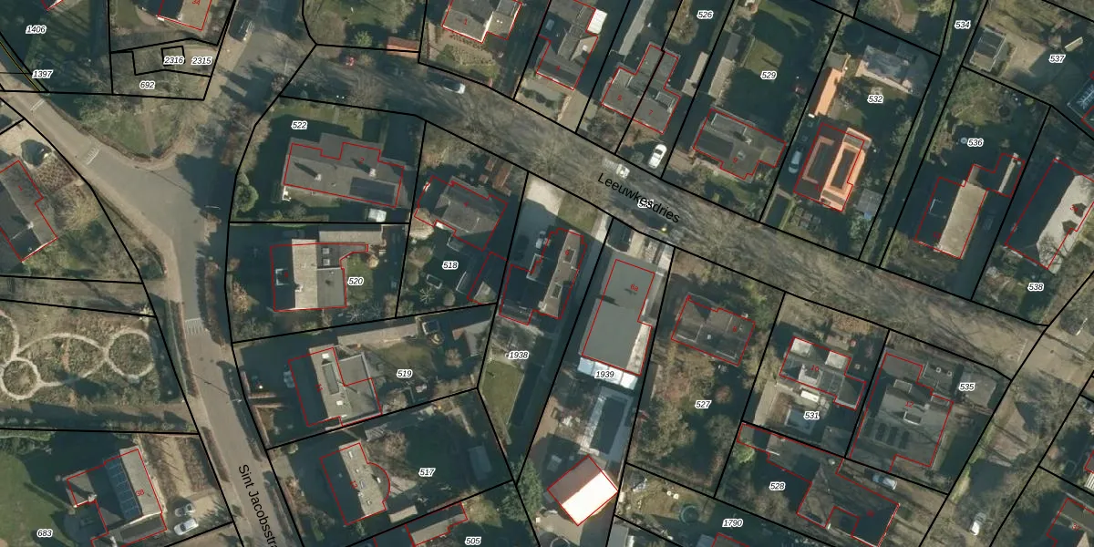 Leeuwkesdries 6, Galder (4855 AN) - KadastraleKaart.com