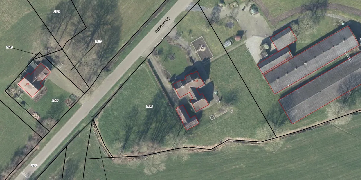 Bollenweg 1, Ambt Delden (7495 RV) - KadastraleKaart.com