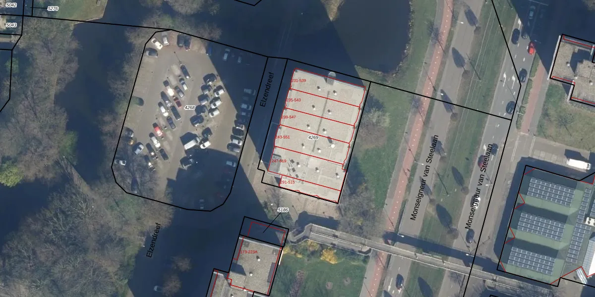 Elzendreef 331, Voorburg (2272 CP) - KadastraleKaart.com