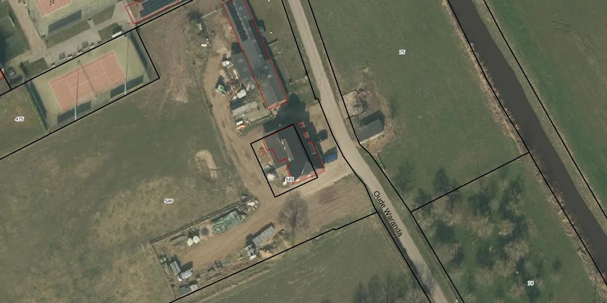 Oude Waranda 1, Sambeek (5836 BC) - KadastraleKaart.com