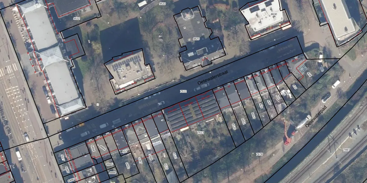 Perceel ASD19W7512 in Amsterdam - KadastraleKaart.com