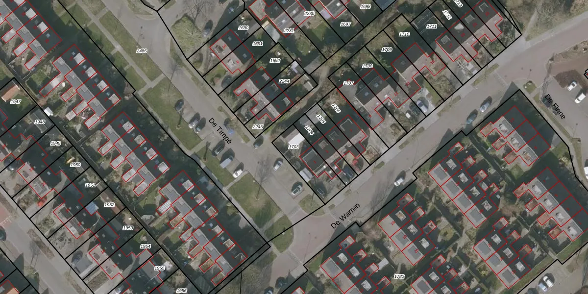 De Warren 1, Balk - BAL00-A-1703 - KadastraleKaart.com