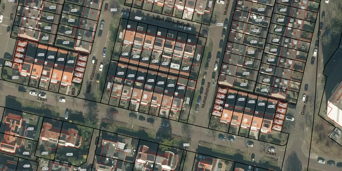 Zaart 18, Breda - BDA00-E-4554 - KadastraleKaart.com