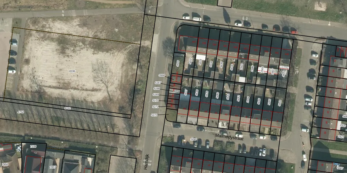 Hamdijk 88, Breda - BDA00-G-5167 - KadastraleKaart.com