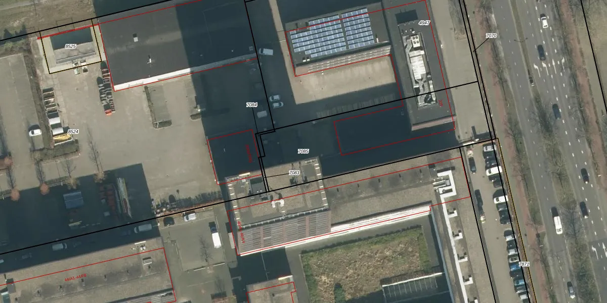 Doornboslaan 225, Breda - BDA00-G-7085 - KadastraleKaart.com