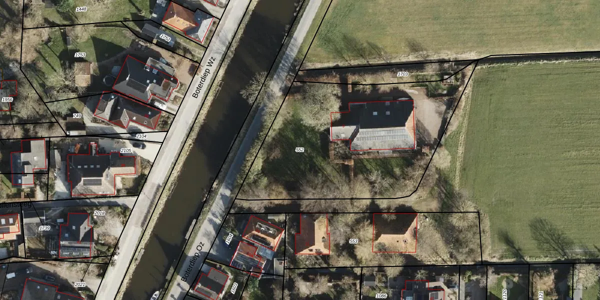 Boterdiep Oz 9, Zuidwolde - BDM00-L-552 - KadastraleKaart.com