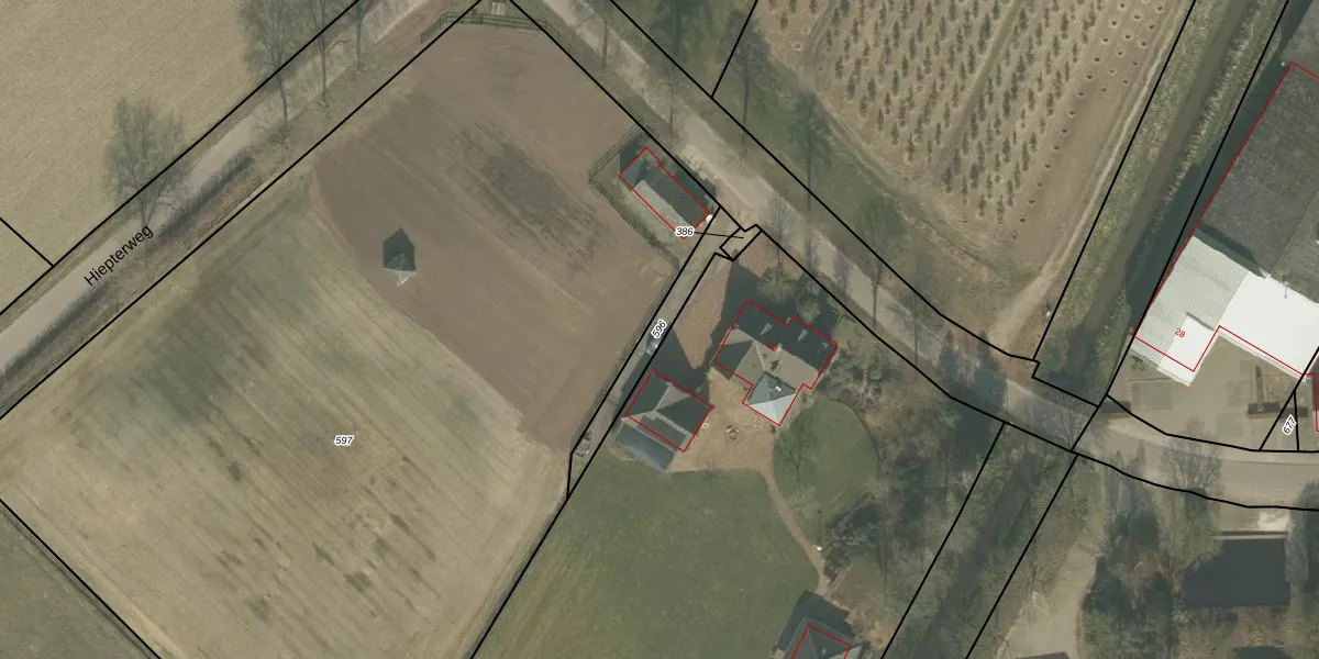 Perceel BHZ01F596 in Broekhuizen - KadastraleKaart.com