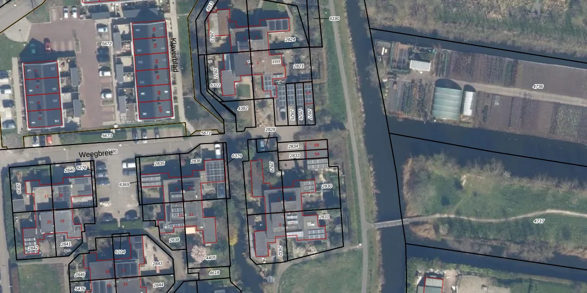 Weegbree 6-B, Boskoop - BKP00-D-2834 - KadastraleKaart.com