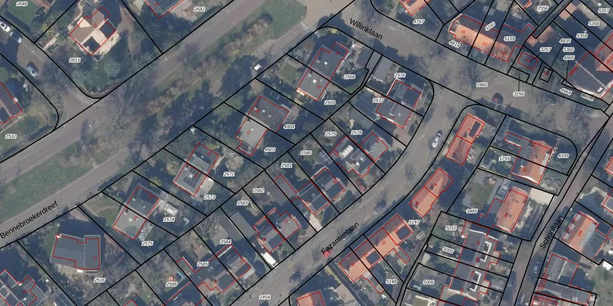 Fazantenlaan 9, Bennebroek - BNB00-A-2580 - KadastraleKaart.com