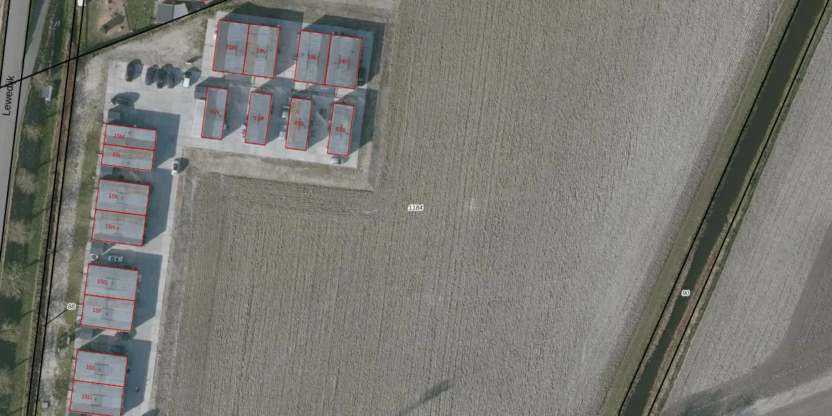 Lewedijk 15-A, Nieuwdorp - BSL01-H-1184 - KadastraleKaart.com