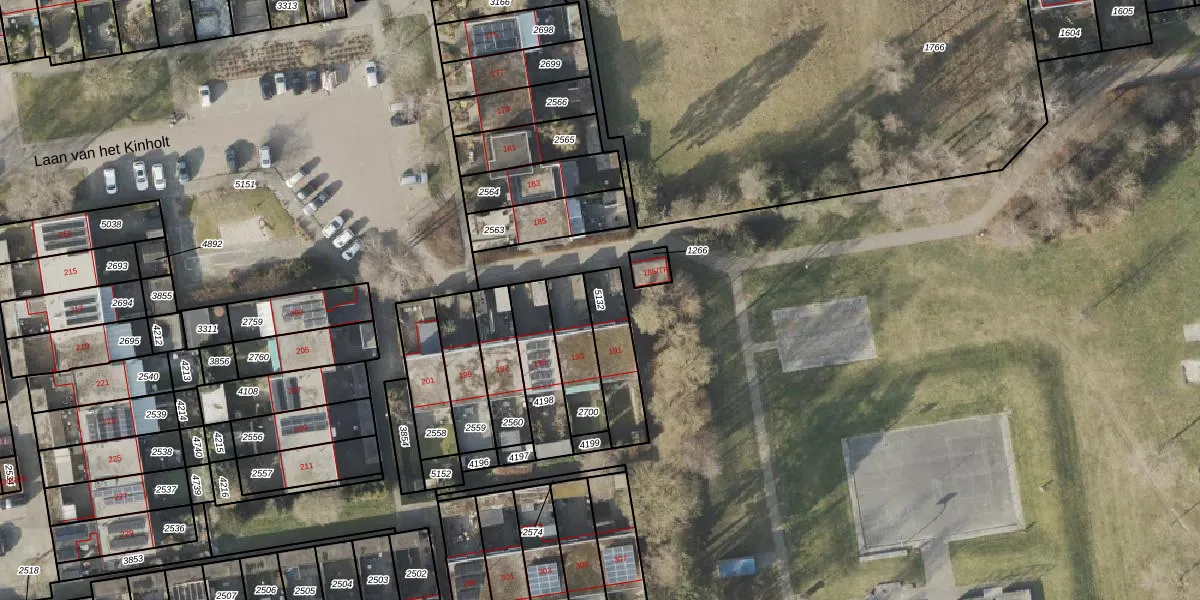 Laan van het Kinholt 191, Emmen - EMN00-L-5132 - KadastraleKaart.com