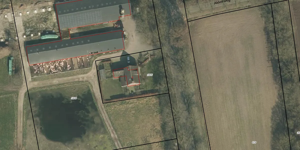 Boerdonksedijk 44, Erp - ERP00-P-1605 - KadastraleKaart.com