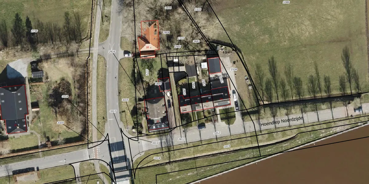 Hoendiep Noordzijde 9-d, Grijpskerk - GKK01-E-2810 - KadastraleKaart.com