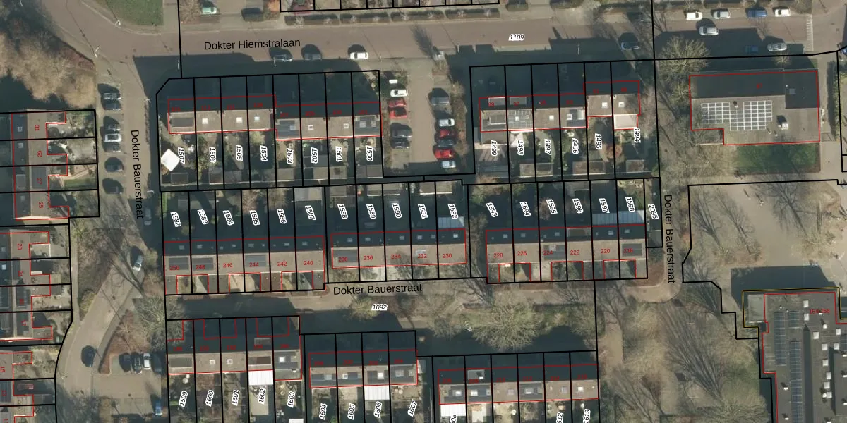 Dokter Bauerstraat 232, Gorinchem - GRC00-E-1591 - KadastraleKaart.com
