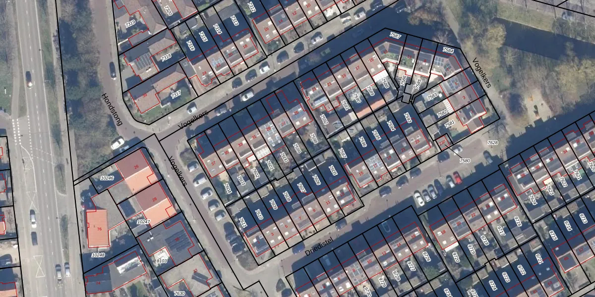 Vogelkers 27, Heemskerk - HKK01-D-7599 - KadastraleKaart.com