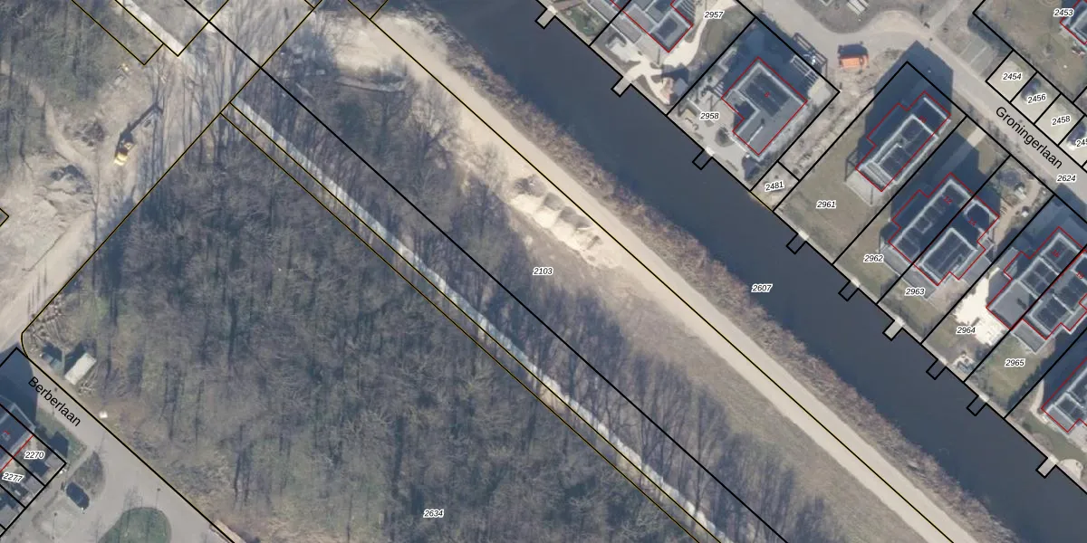 Perceel HLM03AC2103 in Haarlemmermeer - KadastraleKaart.com