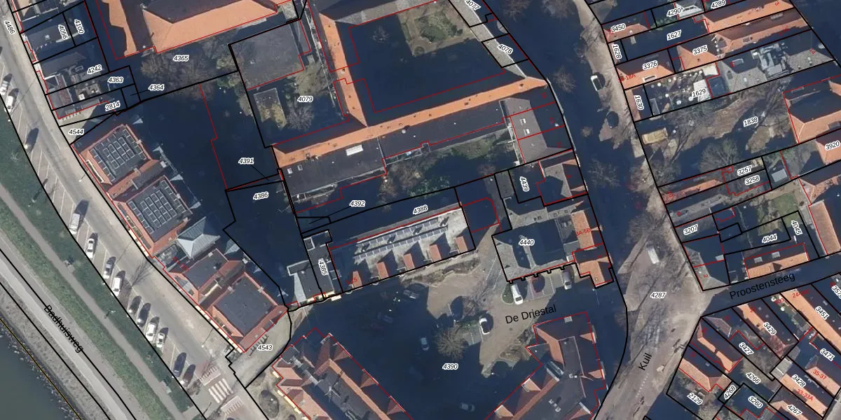 De Driestal 1, Hoorn - HOO00-B-4388 - KadastraleKaart.com