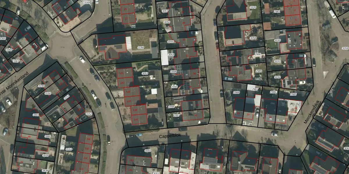 Cappelblok 38, Hoeven - HVN00-D-2995 - KadastraleKaart.com
