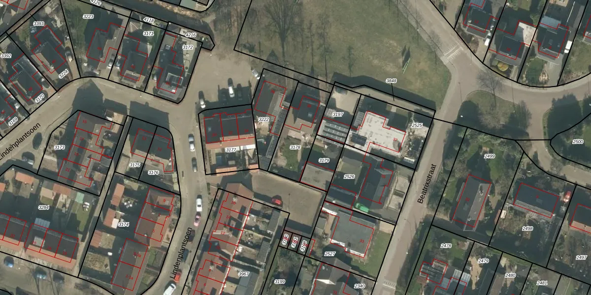 Lindenplantsoen 38, Bosschenhoofd - HVN00-G-3178 - KadastraleKaart.com