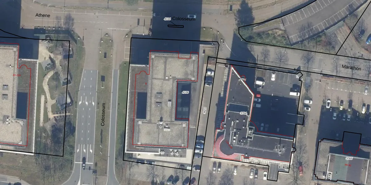 Colosseum 9, Hilversum - HVS00-D-4106 - KadastraleKaart.com