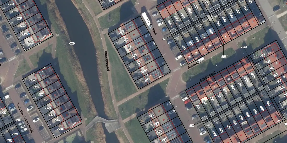 Asserstraat 34, Katwijk - KWK01-C-4132 - KadastraleKaart.com