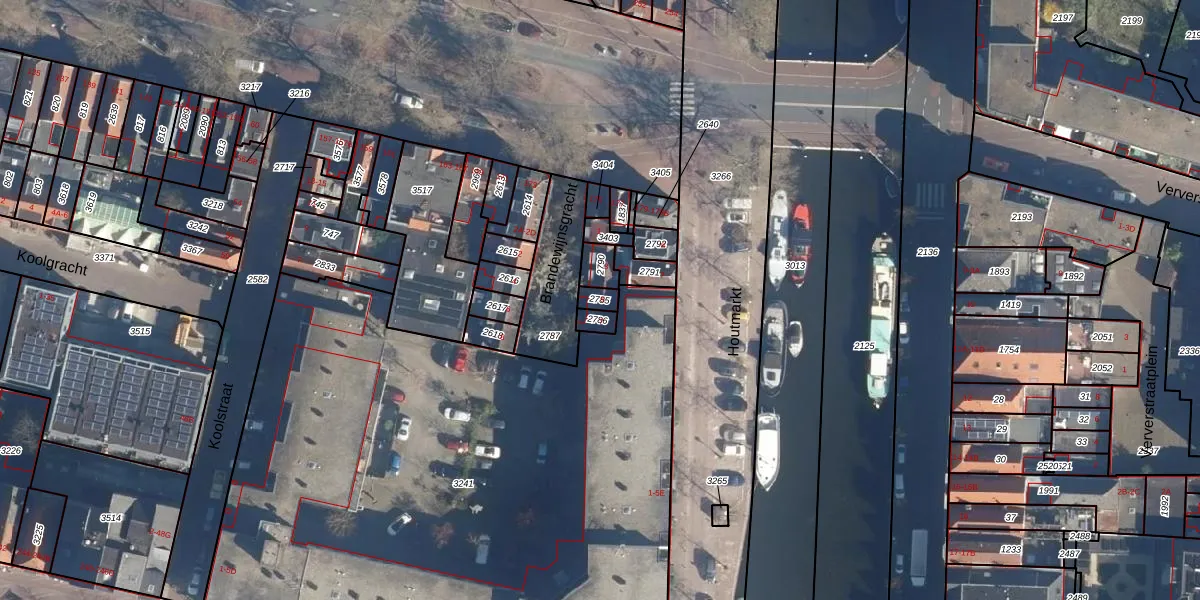 Brandewijnsgracht 5, Leiden - LDN01-B-2785 - KadastraleKaart.com