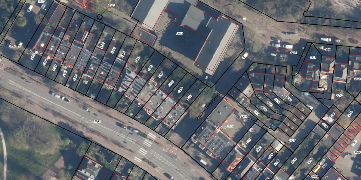 Rijnsburgerweg 97, Leiden - LDN01-P-1378 - KadastraleKaart.com