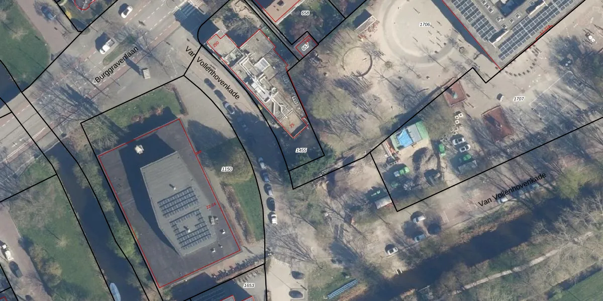 Burggravenlaan 250, Leiden - LDN01-Q-1455 - KadastraleKaart.com