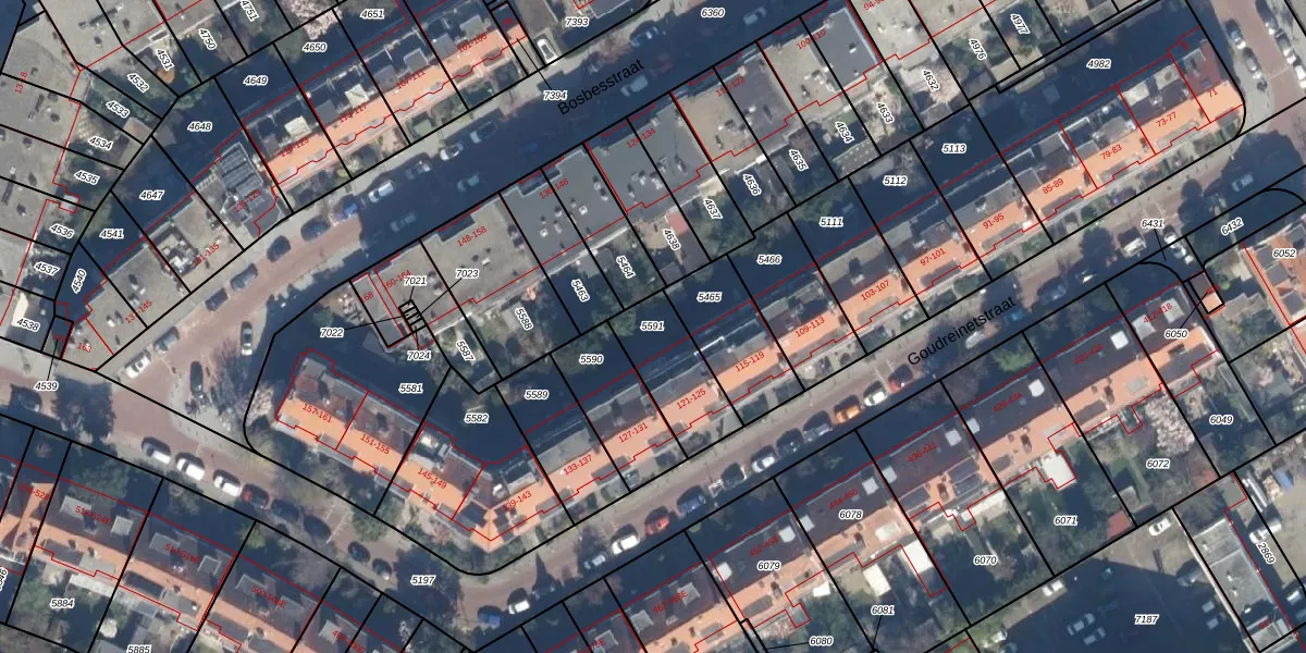 Goudreinetstraat 121, 's-Gravenhage - LDN03-I-5591 - KadastraleKaart.com